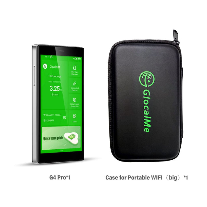 Global 4G Mobile WiFi Hotspot with 5inch touchscreen | GlocalMe G4 Pro